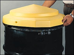 55 Gallon Plastic Drum Lid | Oil Drum Cover | AbsorbentsOnline