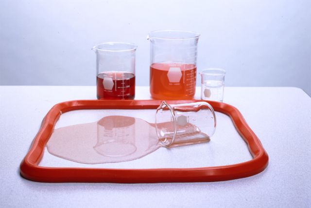 Lab trays and laboratory supplies. Plastic lab trays HDPE trays