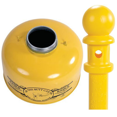 Metal Outdoor Cigarette Receptacles