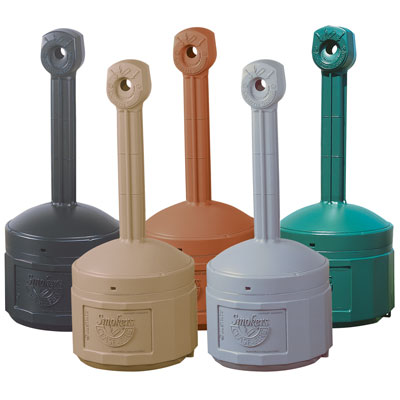 Outdoor Ashtray Stand | Cigarette Butt Disposal Receptacle