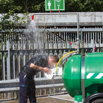 Portable Emergency Shower Station