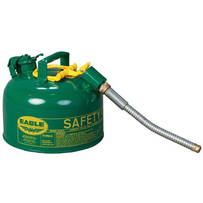 Eagle Type 2 Safety Cans - 2 & 5 Gallon | AbsorbentsOnline