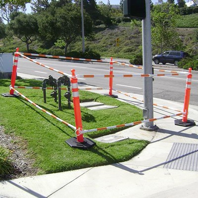 Traffic Delineators | Delineator Safety Cones & Posts