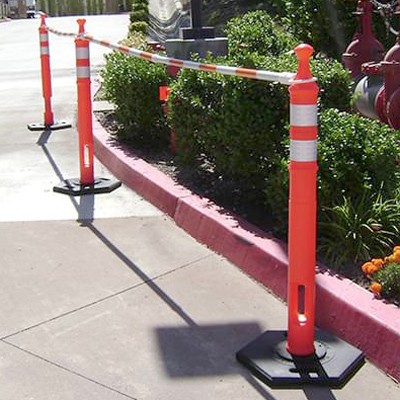 Traffic Delineators | Delineator Safety Cones & Posts