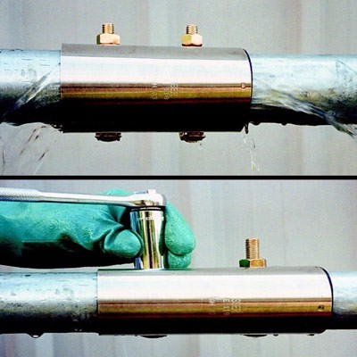 Pipe Leak Repair Clamps | Large Clamp Pipe Patch Kit