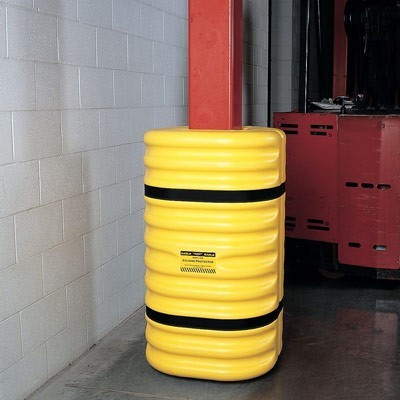 Plastic Column Protector Guards | AbsorbentsOnline