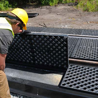Railroad Track Pan | Railcar Spill Containment System