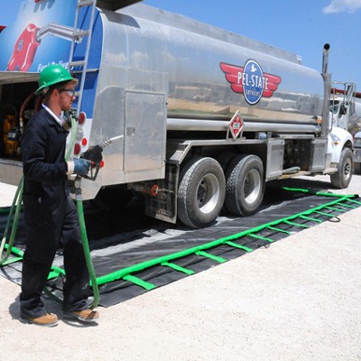 Drive Over Containment Berms | Self-Rising Wall Berm for Vehicles