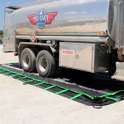 Drive Over Containment Berms | Self-Rising Wall Berm for Vehicles