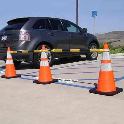 Traffic Cones | Green & Orange Road Safety Cones