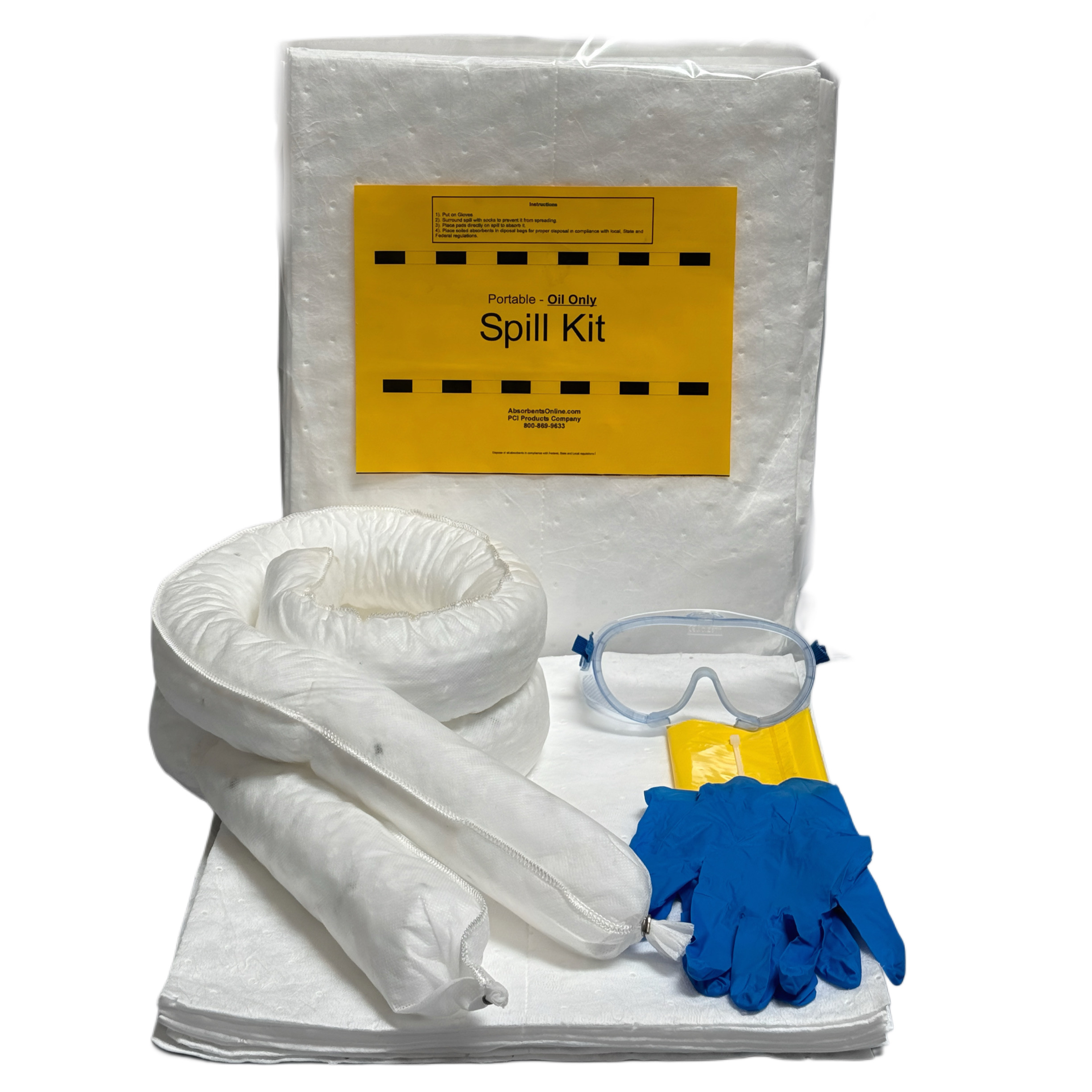 Portable Spill Kits - Chemical, Oil, & Universal | Absorbents Online