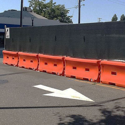 Water Filled Barriers | Certified work zone crash barriers