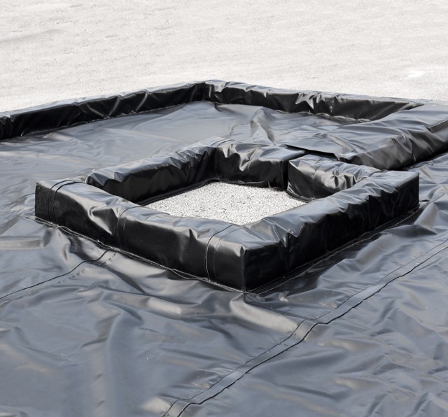 Oil Wellhead Berm | Secondary Oil Containment