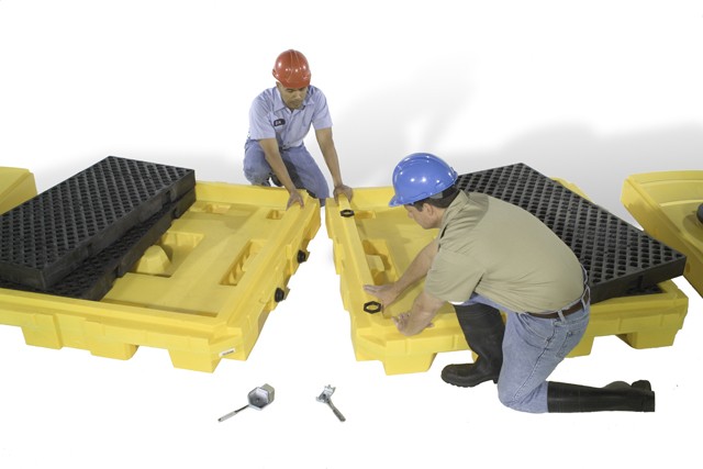 Tote Spill Containment | Low Profile Tote IBC Pallets